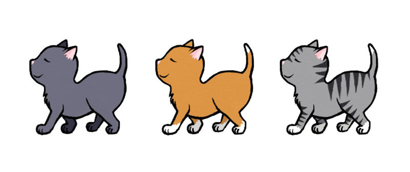 3 p'tits chats - Naru en bulles