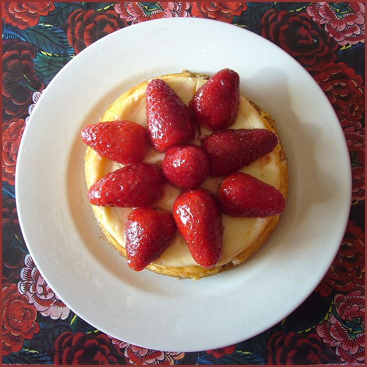 Cheesecake aux fraises – 10recettes